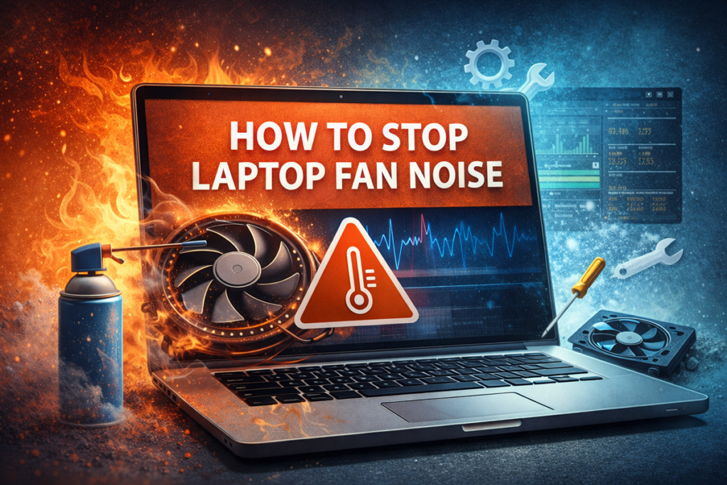 How To Stop Laptop Fan Noise – Quiet Your Laptop Fast & Easily